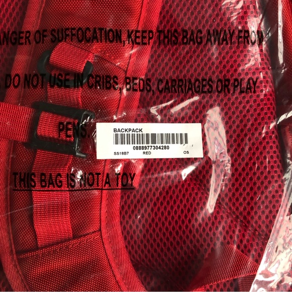 Supreme | Bags | New Supreme Red Back Pack | Poshmark